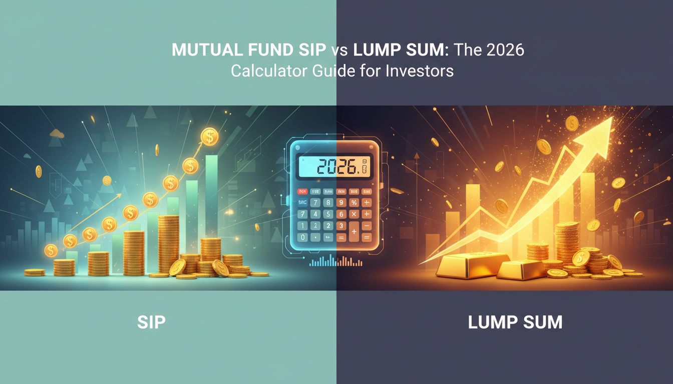Mutual Fund SIP vs Lump Sum: The 2026 Calculator Guide for Investors