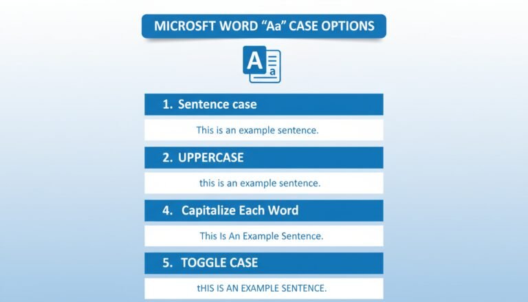 How to Change Case in Word (5 Easy Methods for 2026)