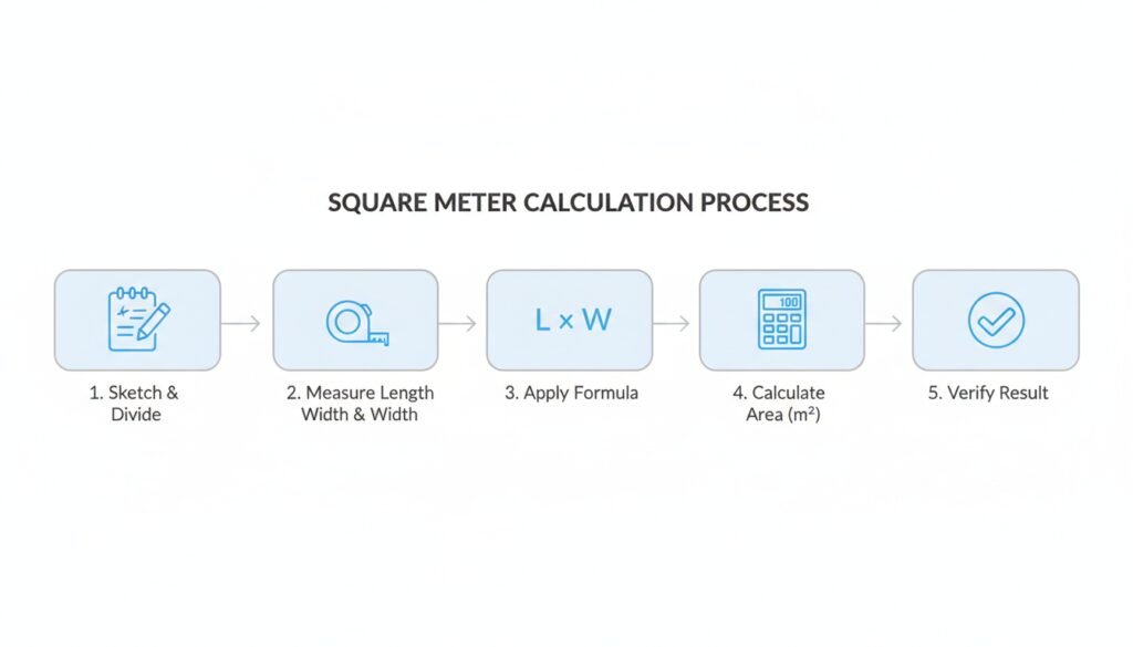 How to Convert Meter to Square Meter (m to m²) in 2026